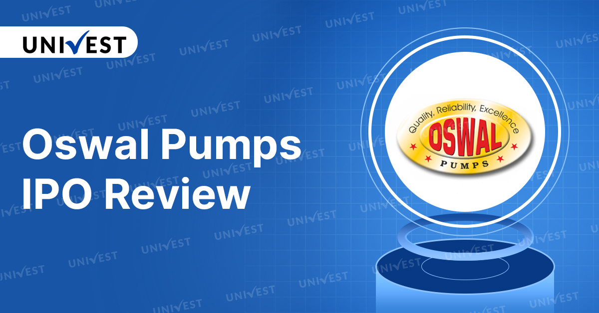 Oswal Pumps IPO GMP | Everything You Should Know About