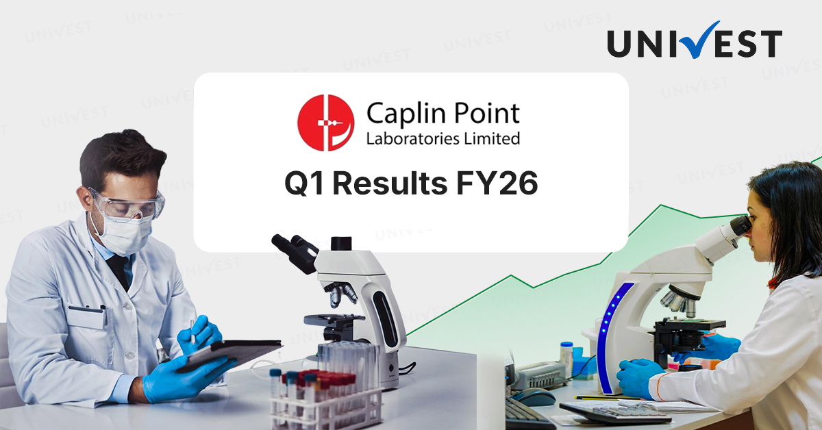 Caplin Point Laboratories Q1 Results FY26: PAT Rises 23.26% to ₹152.80 Cr.