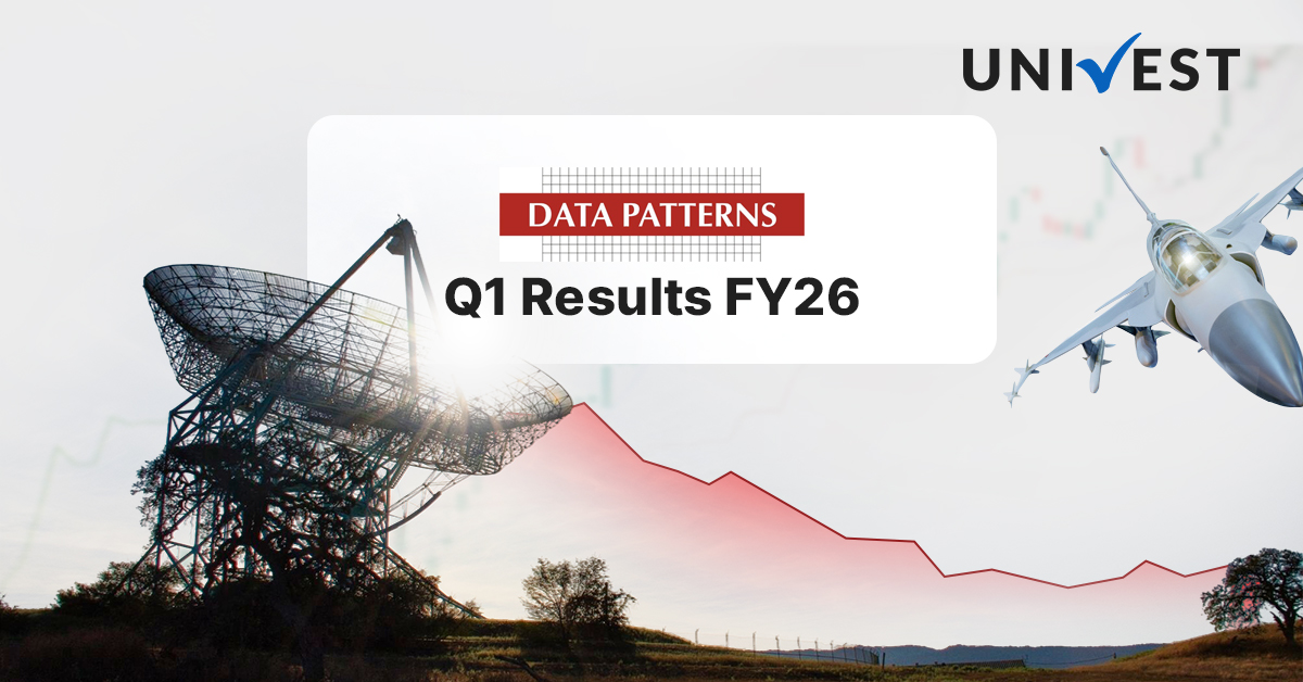 Data Pattern Q1 Results FY26: PAT Falls 22.23% to ₹25.50 Cr.