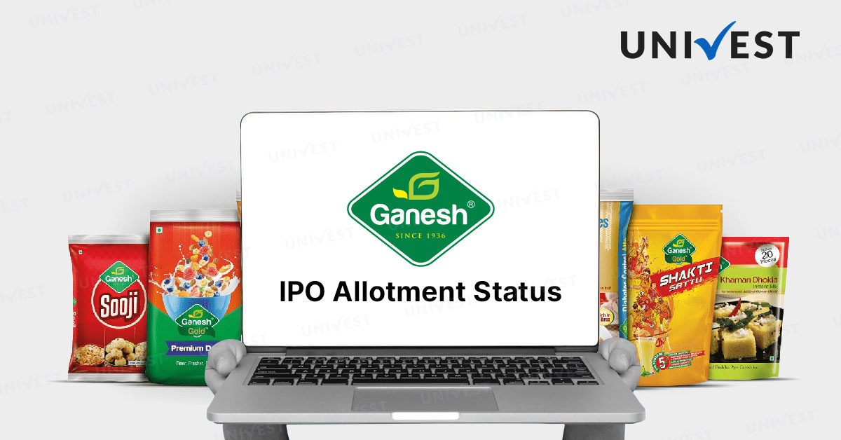 Ganesh Consumer Products IPO Allotment Status: BSE, NSE, Registrar Link
